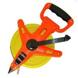 Trena Longa Fita de Fibra de Vidro Arco Aberto Comprimento 50 Metros ...