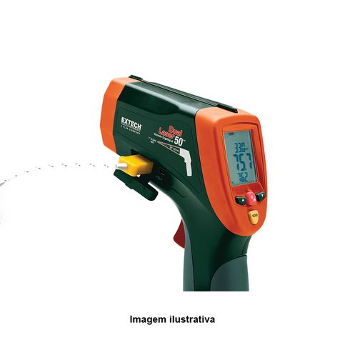 Termômetro Infravermelho de Laser Duplo Extech 42570 - Tecnoferramentas