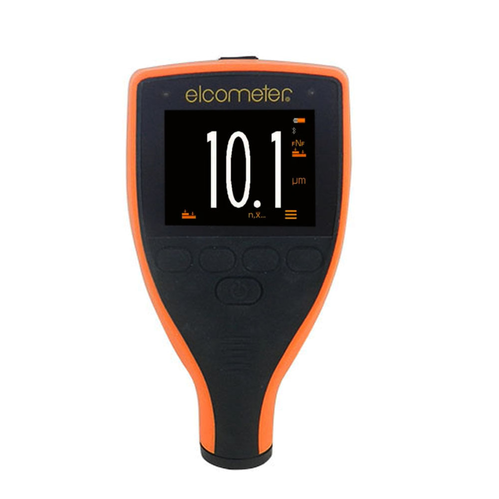 Medidor de Espessura de Camada Capacidade 0-1500µm Base Ferrosa Sonda Integrada Ref. 456 ...