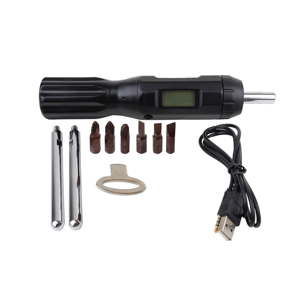 Torquímetro digital axial faixa 0,1 – 0,5 N.m div 0,1 N.m precisão ± 1% ...